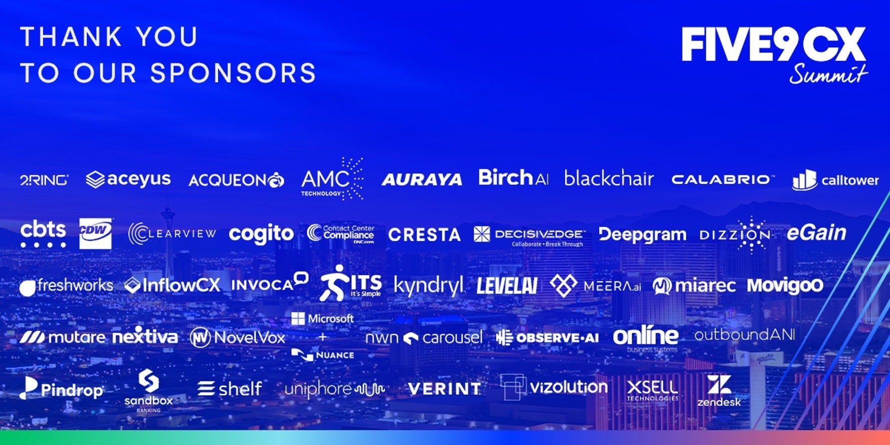 CX Summit: Five9 Partners Showcase the Power of People, Our Partners, and Technology | Five9